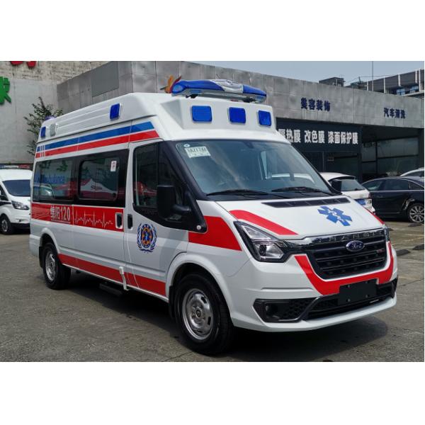 Quality 9 Seats Medical Emergency Ambulance Ford Transit Custom for sale