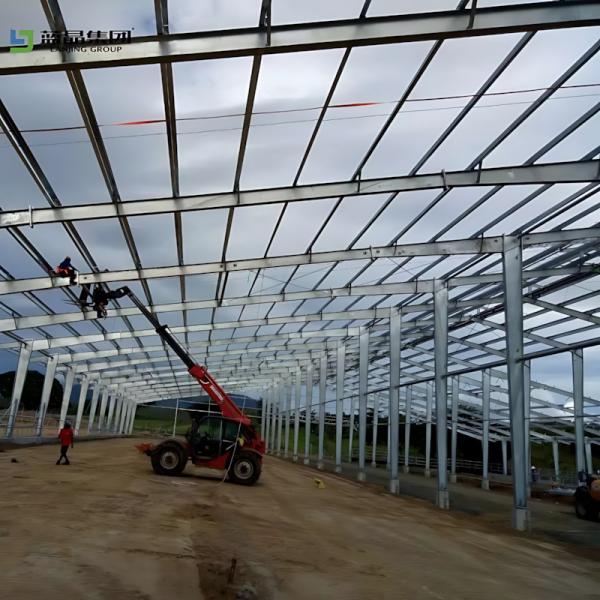 Quality One Stop Prefab Metal Buildings Light Weight Structure Sandwich Panel for sale