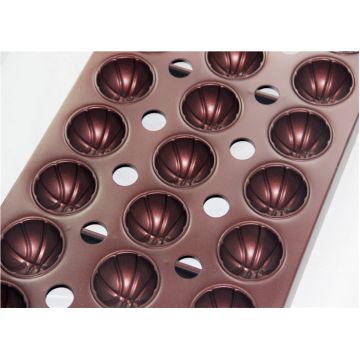 Quality Round Non Stick 20 Link Cupcake Mould Tray for sale