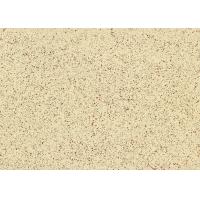 Quality Acid resistant high strength Beige artificial quartz stone table top for sale