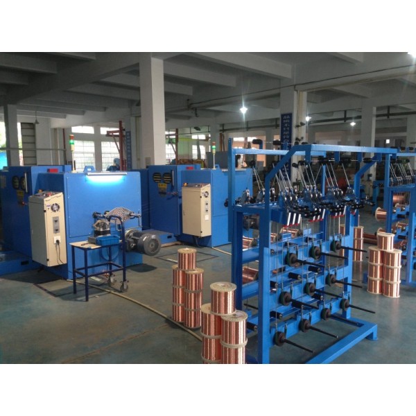 Quality Tension Control Double Twist Bare Copper Wire Bunching Machine Equipment for sale