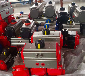 Quality Single And Double Acting Actuator Dual Action Pneumatic Actuator for sale