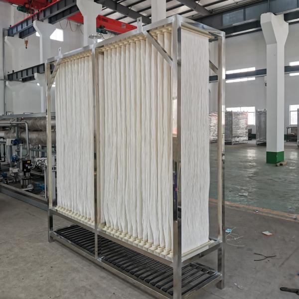 Quality 2.2mm 20M2 MBR Filter Membrane Wastewater Tubular Membrane Module 1550mm for sale