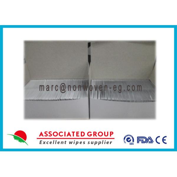 Quality Sterilized Alcohol Prep Pads Antiseptic , Non-Woven Cleaning Wet Wipes for sale