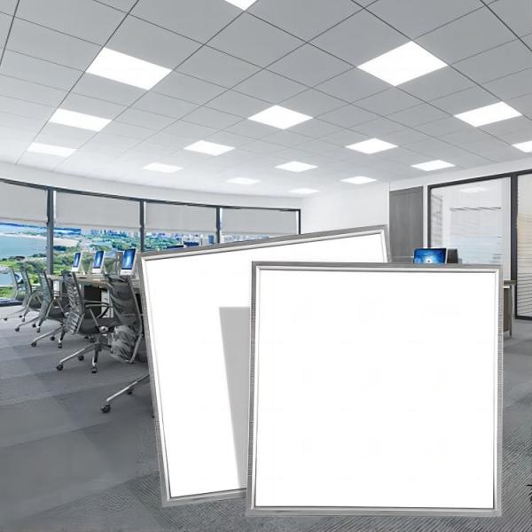Quality Aluminum LED Slim Panel Light 2ft X 2ft 3cct FCC Passed Garage Use for sale