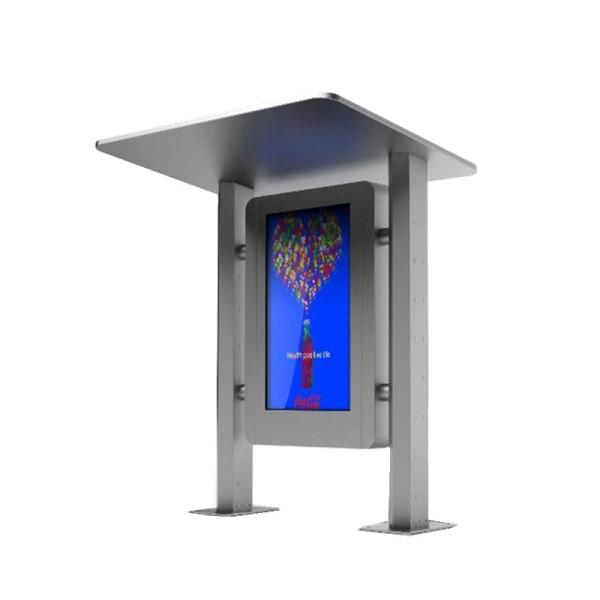 Quality Alone Standing Outdoor Digital Signage 32" LED LCD Interactive Self Service PC for sale