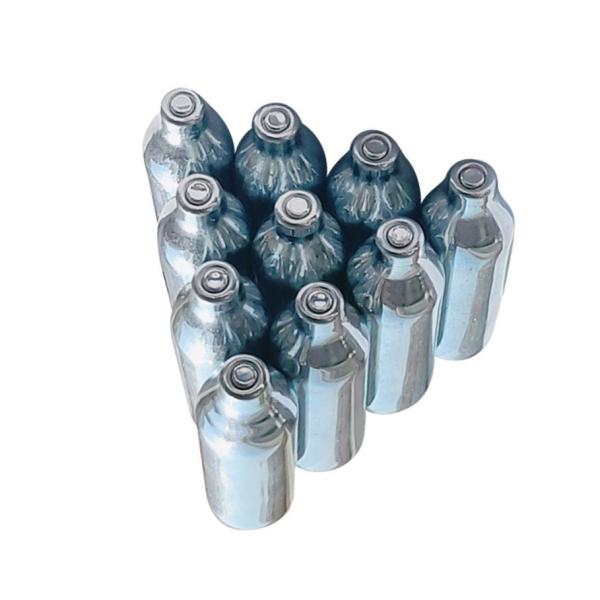Quality Silver Metal Cream Whipper Cartridges 8g N2O for sale
