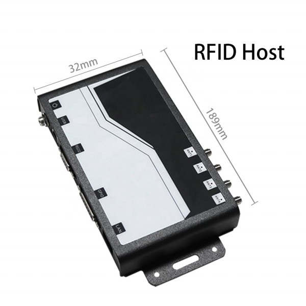 Quality UHF 860-960 MHz 3-5m Detection Range 1 Host 3 Antenna RFID EAS System for sale