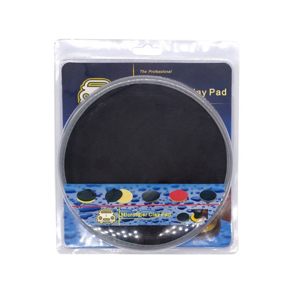 Quality 150mm 80mm Auto Clay Polishing Pad With Holder For Car Washing for sale
