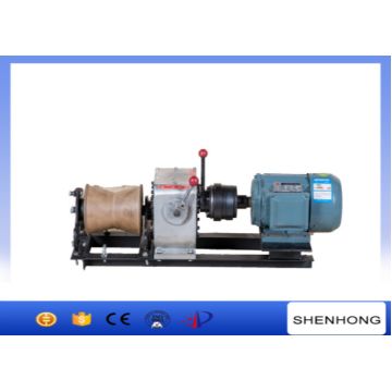 Quality Electric Engine Cable Powered Pulling Winch By Shafted Driven 10KN for sale