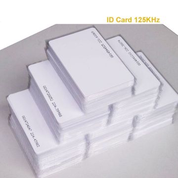 Quality Rfid Thick Mango Em Id Card White 125khz Clamshell Em4100 Tk4100 for sale