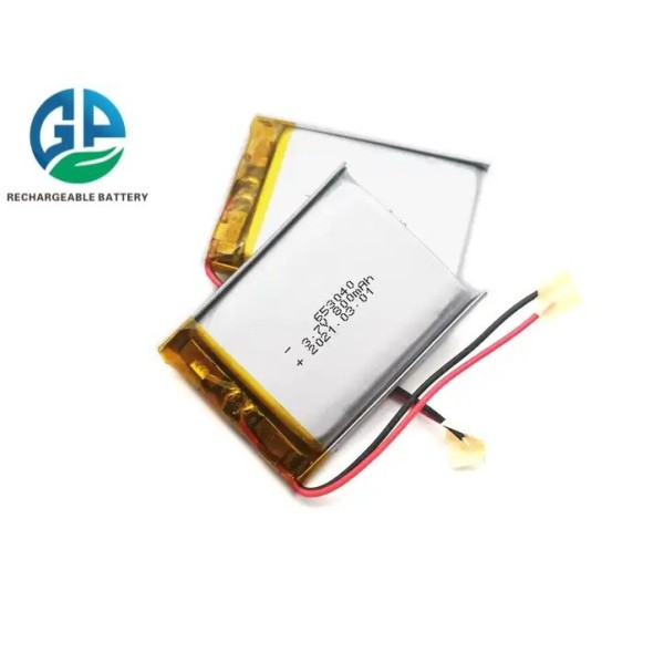 Quality Lipo Polymer Battery KC Certified Polymer Battery 800mah 653040 3.7v Lithium Polymer Battery for sale