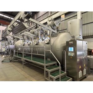 Quality Adjustable Nozzle High Efficiency HT Multi-Plus SUS 316L Fabric Dyeing Machine for sale