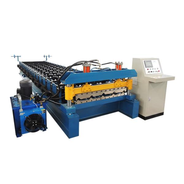Quality PPGI Corrugated Sheet Roll Forming Machine , Metal Roof Roll Forming Machine Non for sale