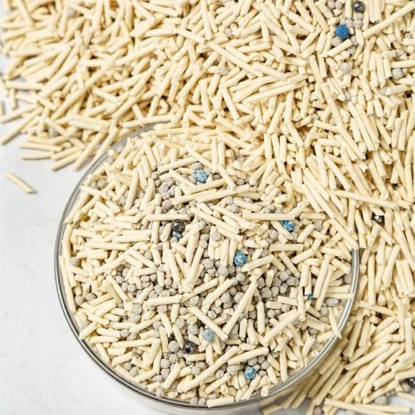 Quality Customized Cat Toliet Soy Kitty Litter Cat Bathroom Sand High Absorption for sale