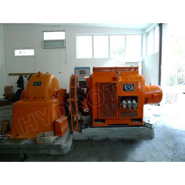 Quality 100kw - 2000KW small Turgo Hydro Turbine for sale