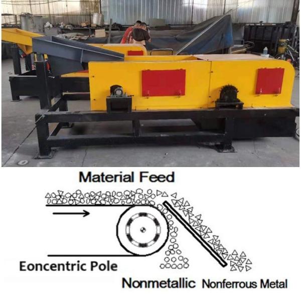 Quality 350.00cm * 130.00cm * 210.00cm Package Size Eddy Current Sorting Machine for for sale