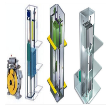 Quality Villa machine roomless fuji 630kg elevator 380v for sale