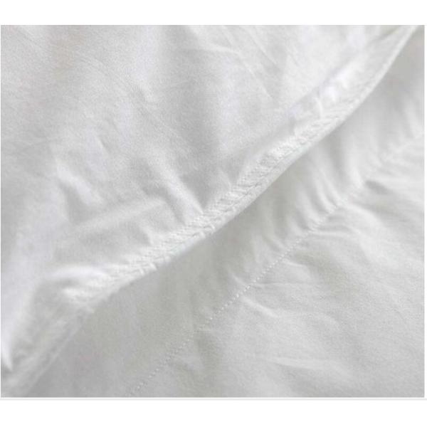 Quality 100% Cotton Down Proof Fabric 80% White Duck Down Duvet Hotel Quilt for sale