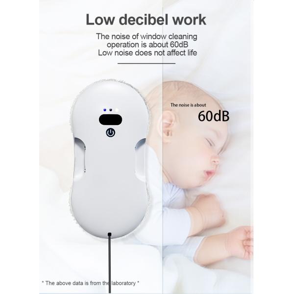 Quality Rise Exterior Window Cleaning Robot with German Operating Language and 500mAn for sale