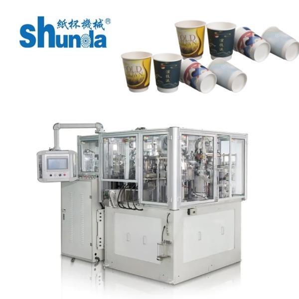 Quality 220V/380V Sealing Paper Tea Beverage Container Forming Machine With Ultrasonic And Hot Air Heating for sale
