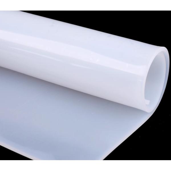 Quality High Temperature Resistant Transparent Silicone Rubber Sheet with Custom Size for Gasket Making and Thermal Shielding for sale