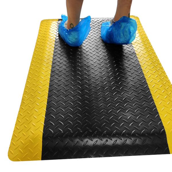 Quality Anti Static PVC Rubber ESD Anti Fatigue Mats Three Layers for sale