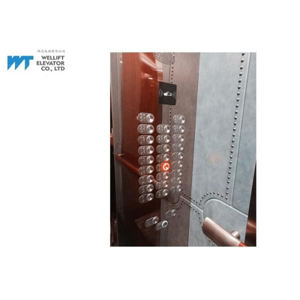 Quality 3.0m/S Luxury Passenger Elevator With IC Card Access Control for sale