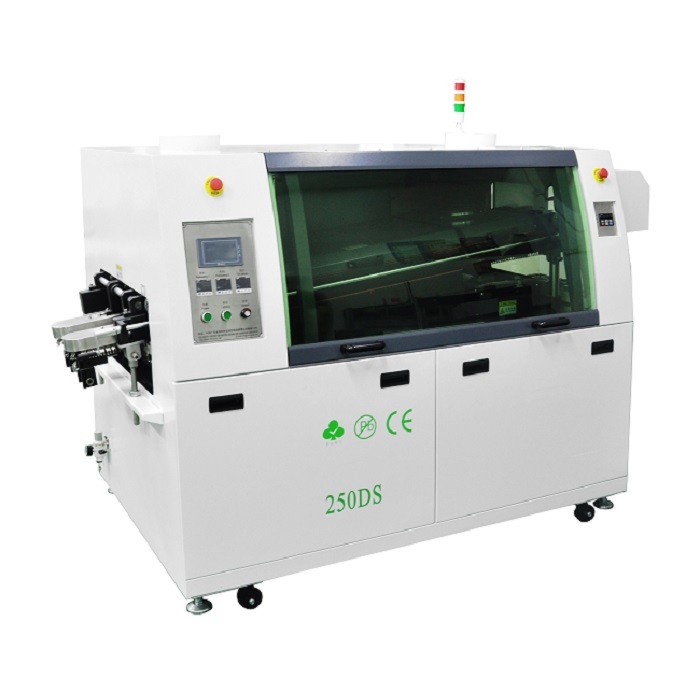 Small Lead-free Wave Soldering Machine 250DS front view