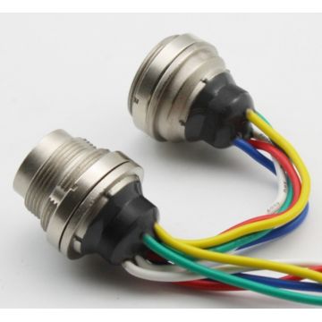 Quality Surface Mounted Industrial Automation 8 Pin Straight Orientation AISG Connector for sale