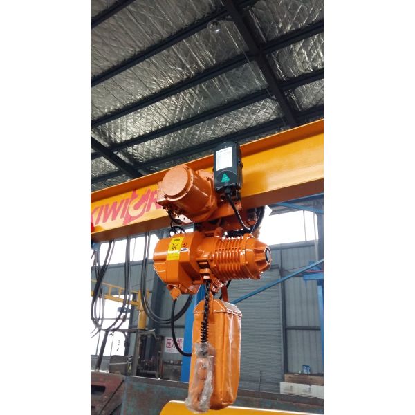Quality 1T Electric Chain Hoist with Electric Trolley IP55 G80 Chain for sale