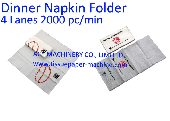 Book Fold Dinner Napkin Machine