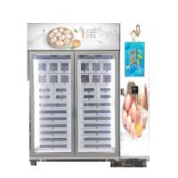 Quality Unmanned Retail Store Cooling Locker Vending Machine To Sell Egg Fruit Meat for sale
