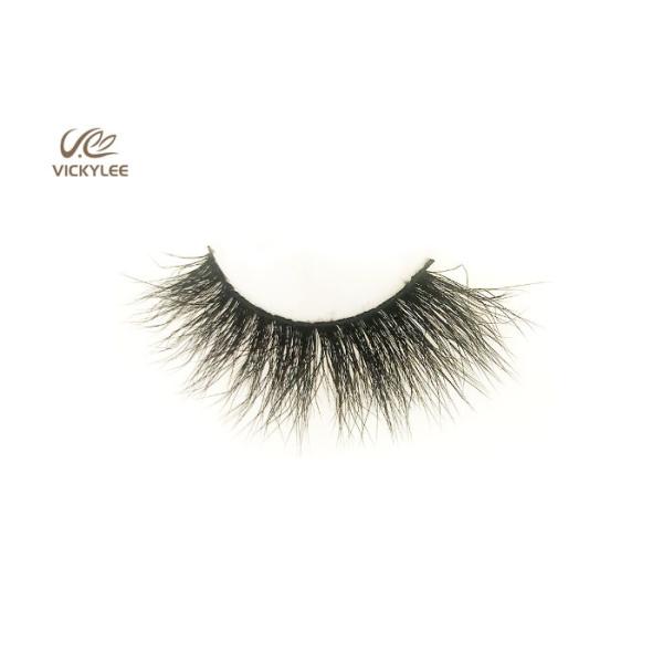 Quality Black Synthetic Fabric 0.05mm Dramatic False Lashes for sale