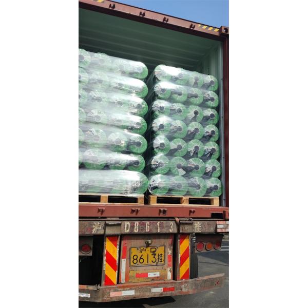 Quality Hdpe Raschel Knitted Round Bale Net Wrap , Agriculture Hay Bale Net for sale
