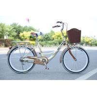 China Pedal Assist Ladies Fixed Gear 24 Inch City Bike factory