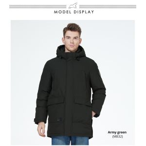 Quality Parker Style Man Winter Coat Polyester Warm Jackets For Men L To 4XL for sale