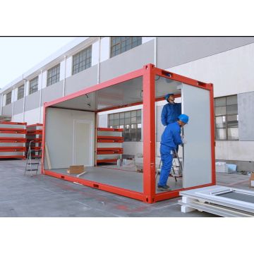Quality 20GP Prefabricated Foldable Portable Container House Waterproof for sale