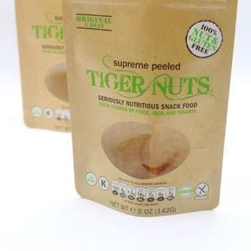 Quality Food Packaging Reusable Biodegradable Stand Up Pouches Waterproof 8 Side Seal for sale