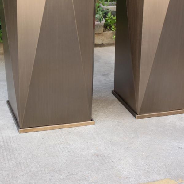 Quality Patio Balcony Metal Flower Planter Octangle Galvanised Plant Pots for sale