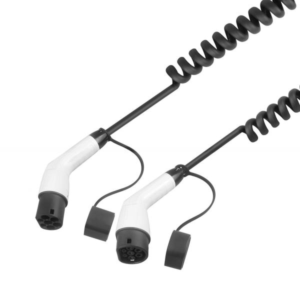 Quality RDC Portable EV Charging Cable With Type 2 32A Phase 7KW 22KW Smart EV Charging for sale