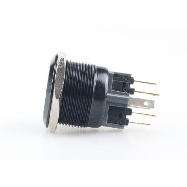 Quality LED Light Ring Aluminum Push Button Switch 22mm Durable For Longstanding Press for sale