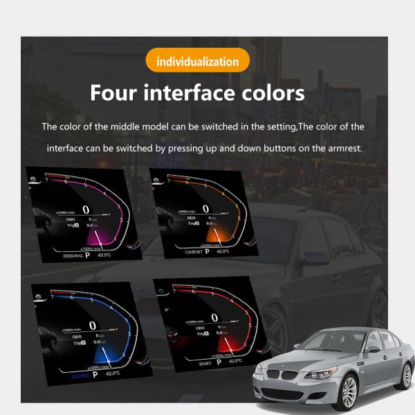 Quality Viknav For BMW 5Series E60 E61 E63 E64 (2004-2009) 12.3 inch Digital Dashboard for sale