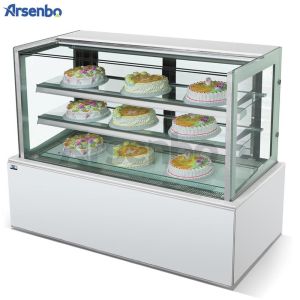 Quality Upright 50HZ Cake Display Refrigerator Multiscene Wear Resistant for sale