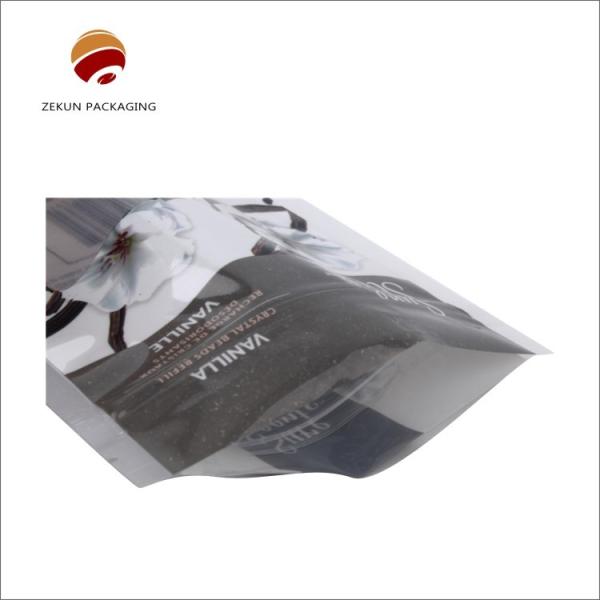 Quality Custom Printed Aluminum Foil Stand Up Pouches With Zipper Odor Proof for sale