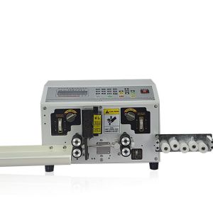 Quality 4 Wheels 16SQMM Automatic Wire Cutter And Stripper Machine for sale