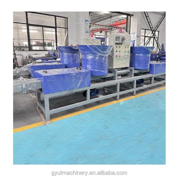 Quality Create Perfect Wood Pallet Blocks with Automatic 2 Head Machine and Sawdust Recycling for sale