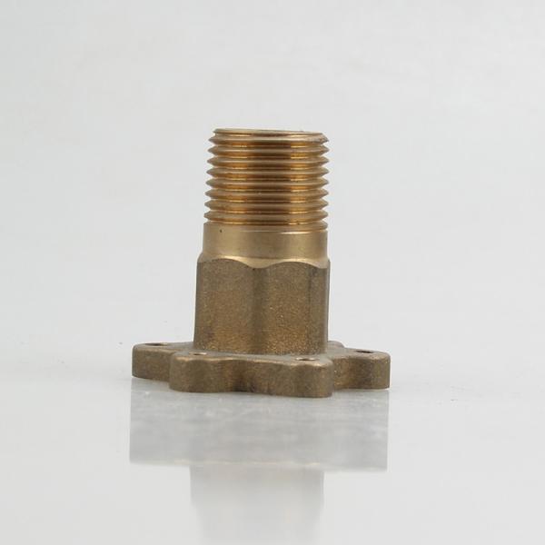 Quality Anodizing Piple Precision Brass Turned Parts 0.008mm Tolerance for sale