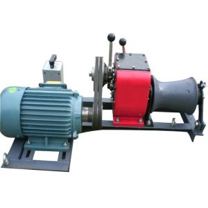 Quality Tower Erection 1 Ton Winch , High Versatility Winch Machine For Cable Pulling for sale