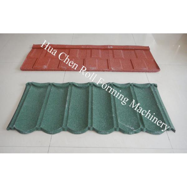 Quality Metal Stone Coated Roof Tile Machine for sale